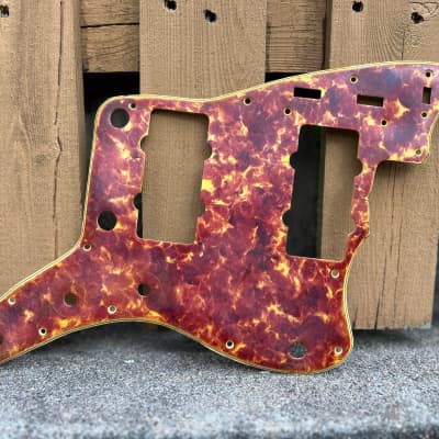 Spitfire Tortiseshell Fender Jazzmaster Pickguard AVRI '62 & | Reverb