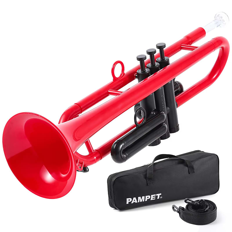 Pampet Plastic Trumpet - Red | Reverb