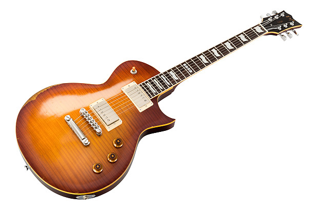 ESP Eclipse-II USA Duncan Aged AHB - Aged Honey Burst | Reverb Canada