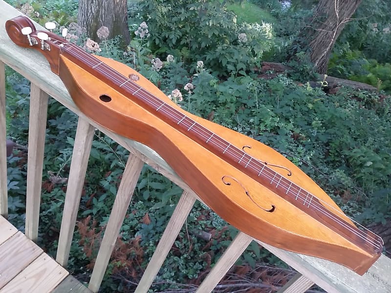 Dulcimer Baritone Deep Bodied 80"s? - Natural hand Rubbed | Reverb