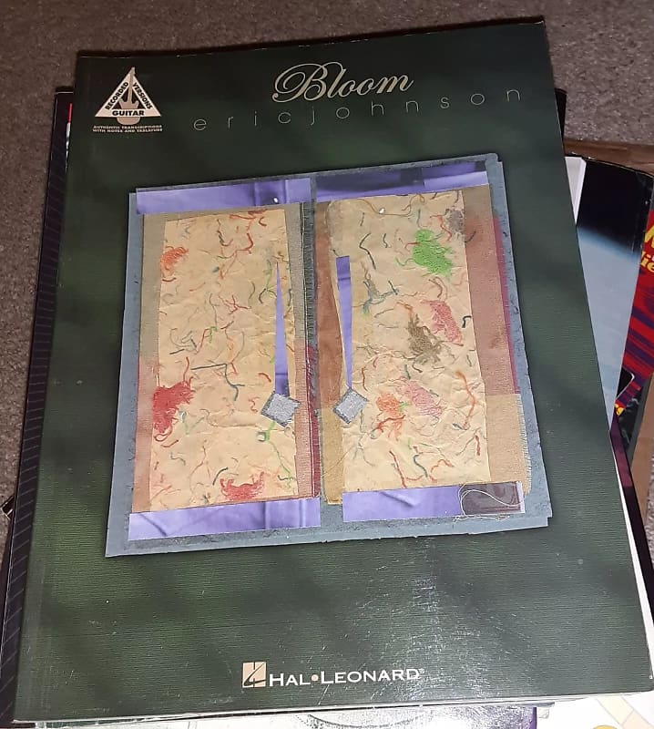 ERIC JOHNSON - BLOOM - GUITAR TAB BOOK - TABLATURE MUSIC | Reverb