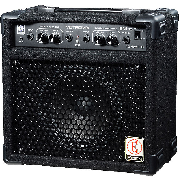 Eden EM15 Metromix 15-Watt 1x8' Combo Bass Amplifier | Reverb