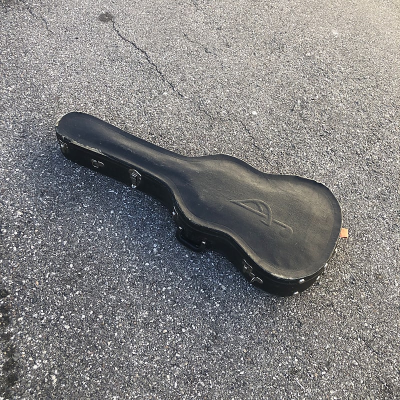 Vintage Musical Note Hard Shell Guitar Case Fit a Classical | Reverb