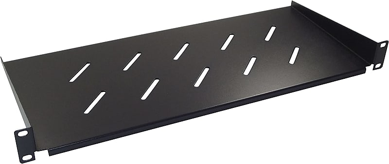 1U 200mm Deep Shelf - Rack Mount For 19 Inch Cabinets and | Reverb