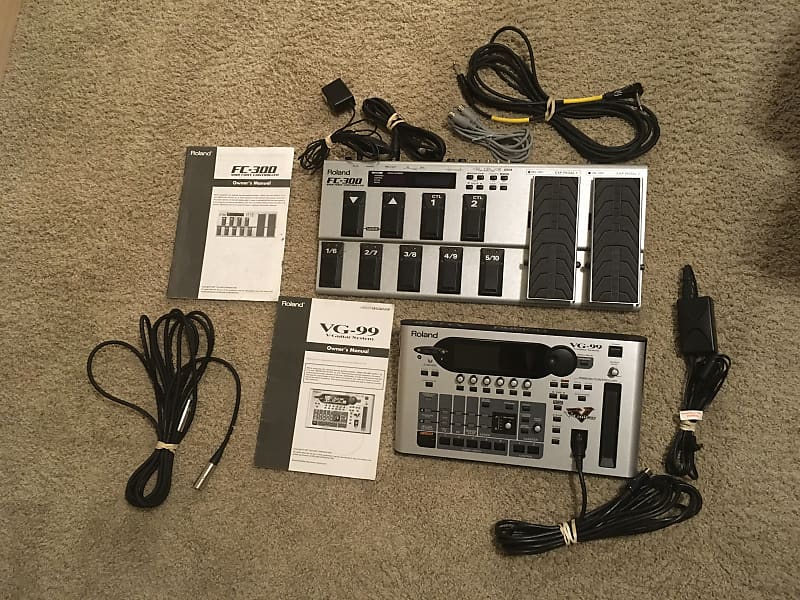 Roland VG99 V-Guitar System and FC300 foot controller system | Reverb