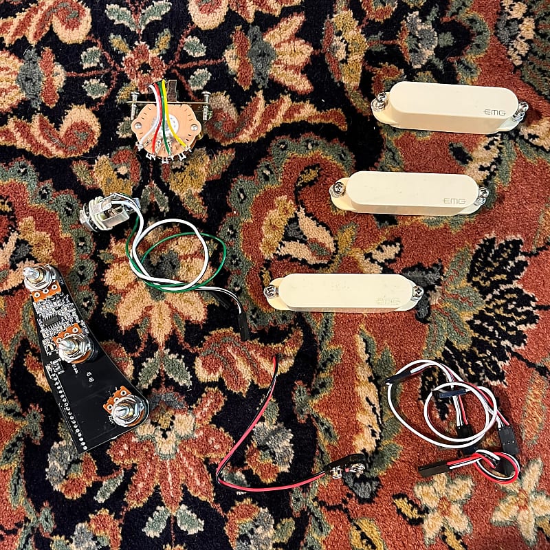 EMG DG20 David Gilmour Pickup Set Without Pickguard | Reverb