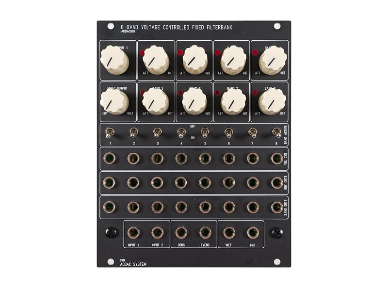 ADDAC System ADDAC601 VC Fixed Filterbank [USED] | Reverb UK