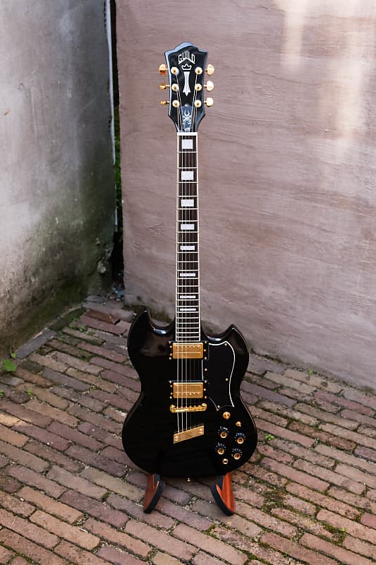 Guild S-100 Polara Kim Thayil Black | Reverb Australia