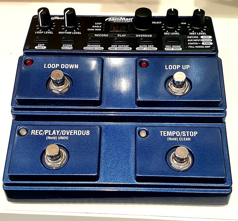 DigiTech JamMan JML2V-01 - Bleu | Reverb