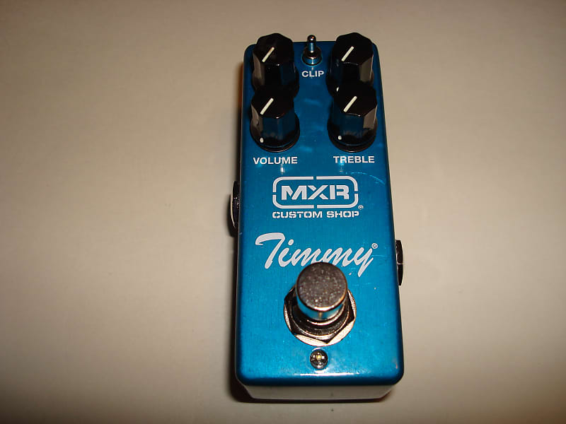 MXR Timmy Overdrive Pedal - Blue - Box | Reverb
