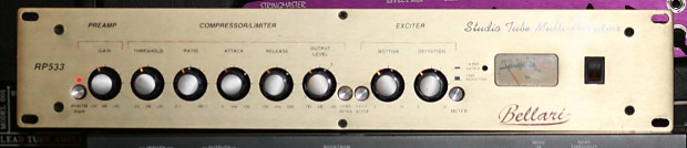 Bellari RP533 Tube Preamp and Multi-Processor. Compressor. | Reverb