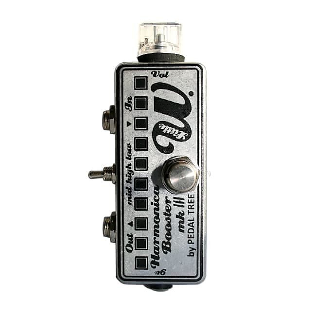 Pedal Tree Little W. Harmonica Booster Chicago Blues Harp | Reverb