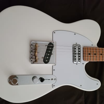Custom Fender Telecaster White, TV Jones | Reverb