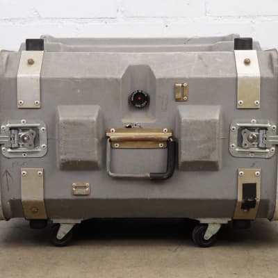 4U 4-Space Grey Molded ATA Shockmount Military Travel Rack | Reverb