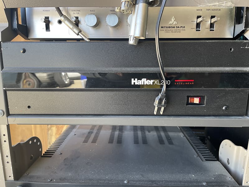 Hafler XL 280 power amp.2016 Black | Reverb