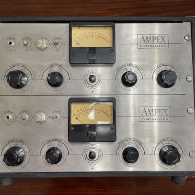 Ampex 351 Tube Microphone Preamp Pair | Reverb