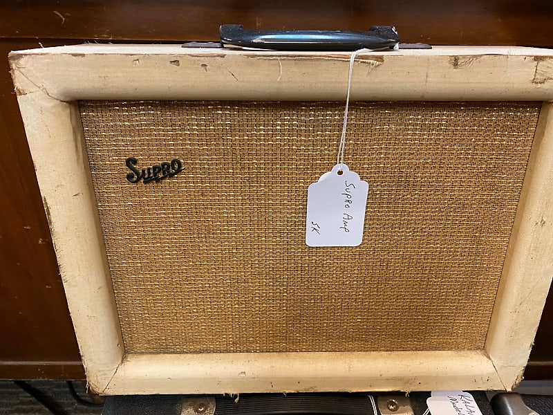 Supro Bantam 1611s 50's? - Faded White | Reverb