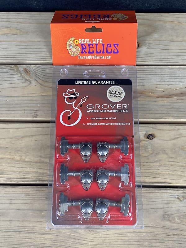 Real Life Relics Grover Imperial Aged Nickel Super | Reverb UK