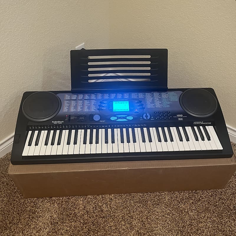 Radio Shack MD-1160 (ctk-551) 61 key 100 song bank | Reverb