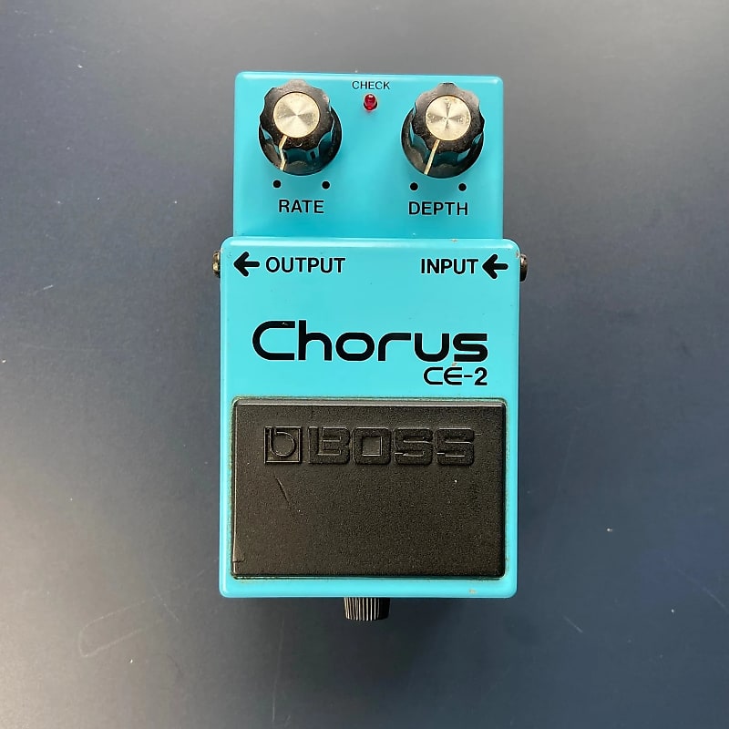 Boss CE-2 Chorus (Black Label) 1979 - 1984 - Blue | Reverb