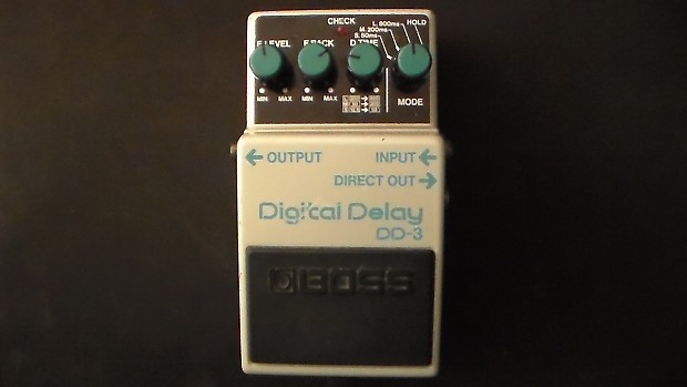 Boss DD-3 Digital Delay Effects Pedal Made In Japan (Repair) | Reverb