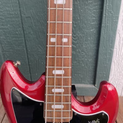 Teisco Spectrum EB-120 Bass 1960s Candy Apple Red | Reverb