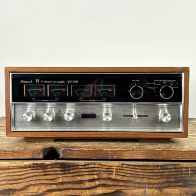 Sansui QS-500 4 Channel Rear Amplifier 1970's Quad hifi | Reverb