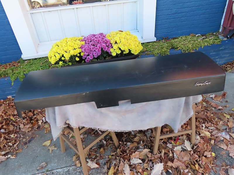 FENDER RHODES LID 88 KEY PIANO 70's BLACK LID | Reverb