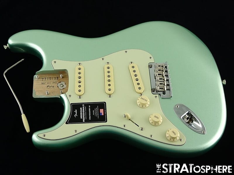 LEFTY Fender American Professional II Stratocaster LOADED | Reverb