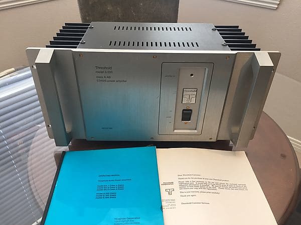 Threshold S/200, Stereo Power Amplifier A/AB Statis, 100 | Reverb
