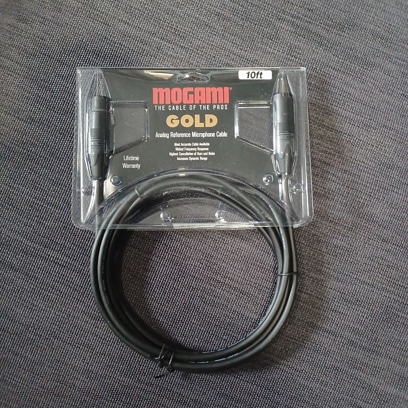 Mogami Gold Studio-10 XLR Male to XLR Female - 10' 2010s - | Reverb