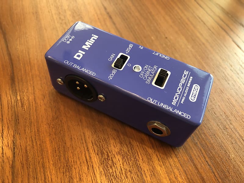 Monoprice DI Mini Direct Box Micro Pedal | Reverb