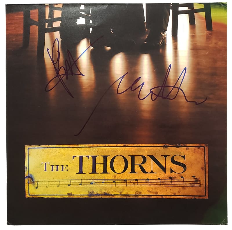 The Thorns Autographed Signed Album Record LP 12x12 Poster | Reverb