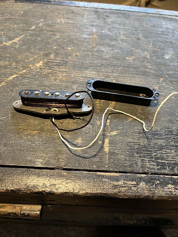 Fender strat pickup flat pole 79 - blk | Reverb