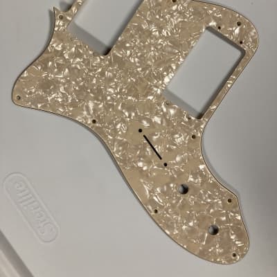 LEFT HANDED Fender Telecaster Thinline Pickguard - WRHB, Aged | Reverb