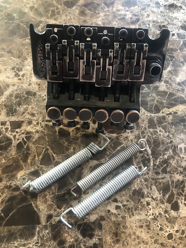 Kramer Floyd Rose 1986 Worn Black | Reverb UK