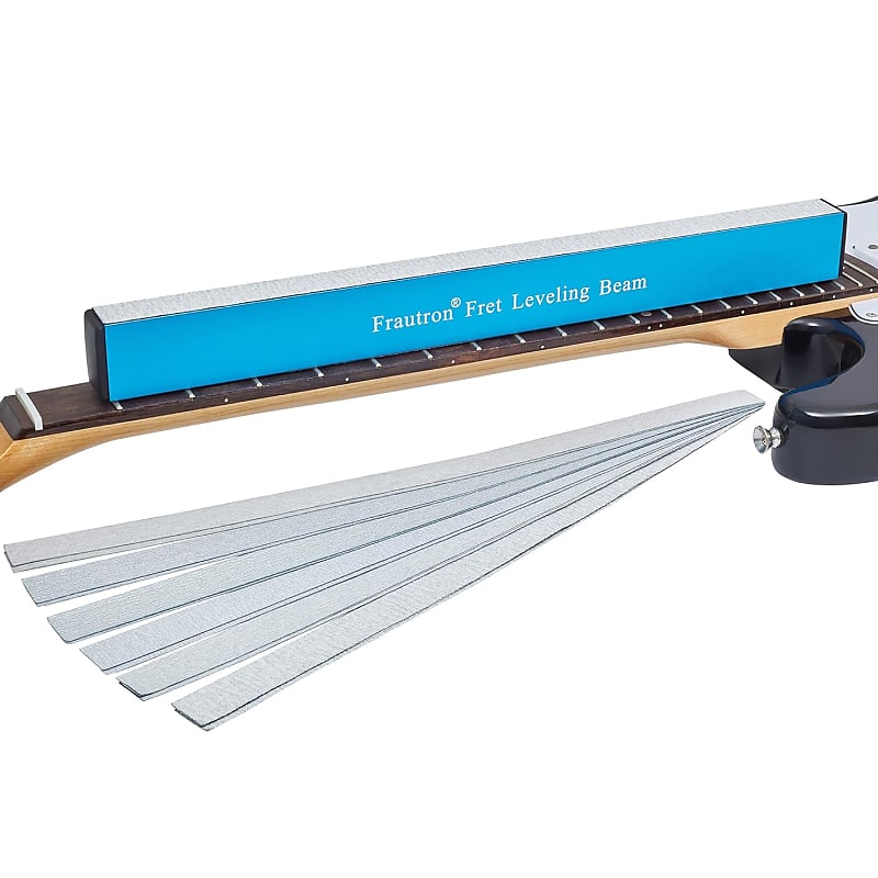 16" Fret Leveling Beam, Aluminum Guitar Fret Leveler Sanding | Reverb