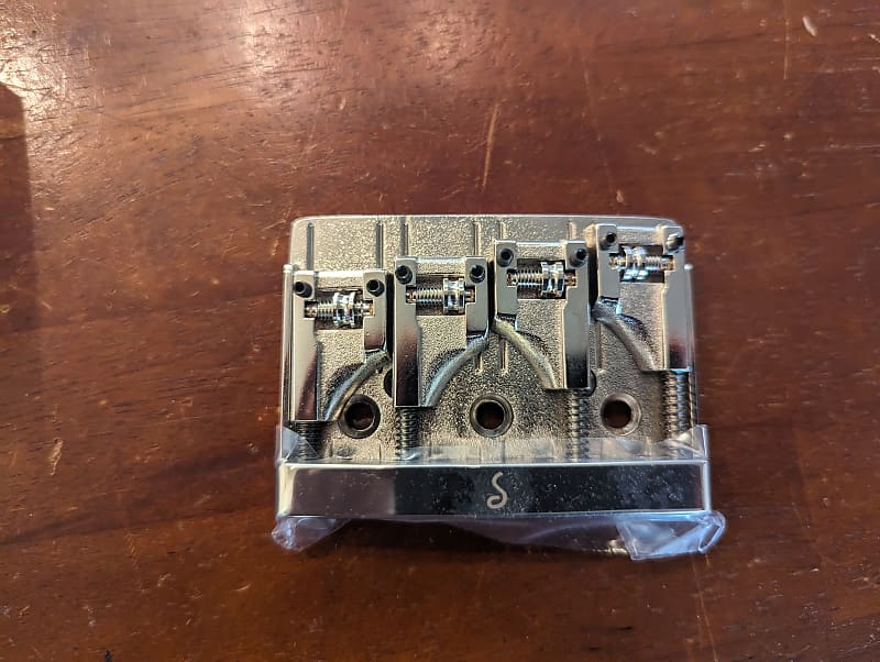 Schaller 3D-4 Nickel Bass Bridge 2010s - Nickel | Reverb