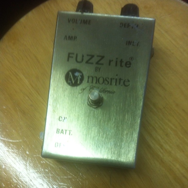 Mosrite Fuzzrite 60's Silver | Reverb