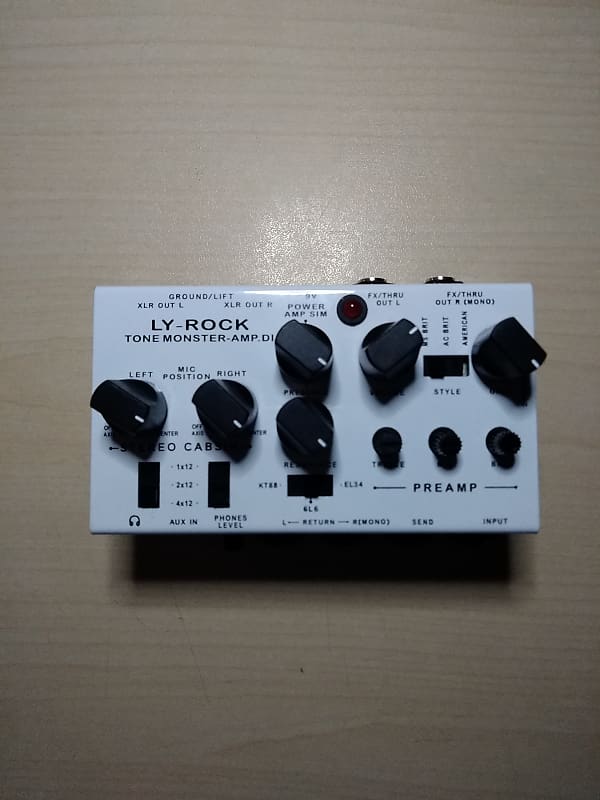 Ly Rock Tone Monster Amp/CabSim 2021 White | Reverb