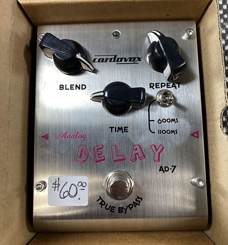Cordovox AD-7 Delay - Includes Original Box! | Reverb