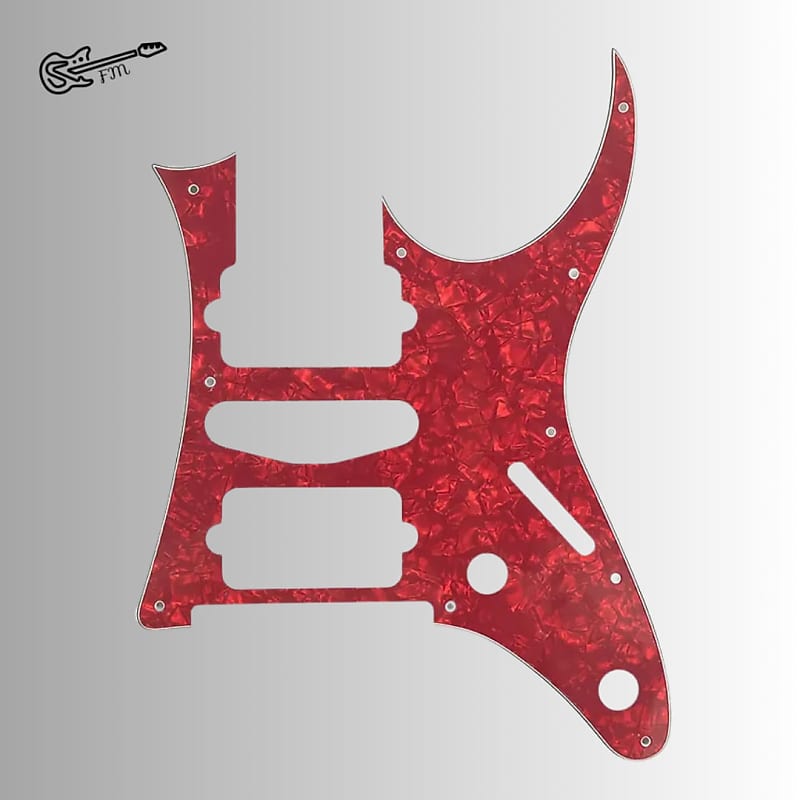 4 Ply Red Pearl MIJ Ibanez RG 770 Style Pickguard | Reverb