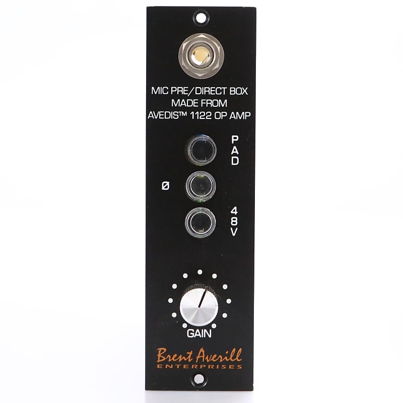 Brent Averill 312ADI BAE 312A Mic Preamp Direct Box 500 | Reverb
