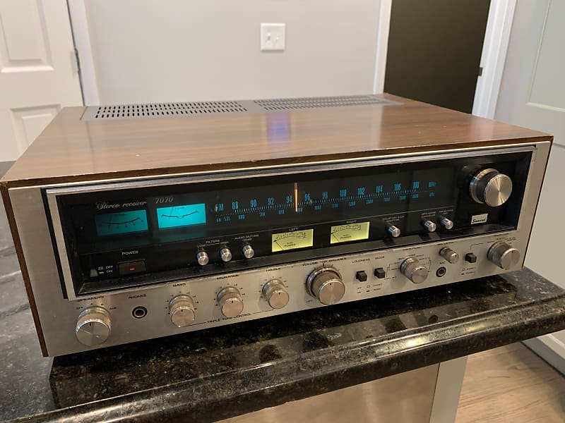 Sansui 7070 Stereo Receiver 1970's For Parts | Reverb