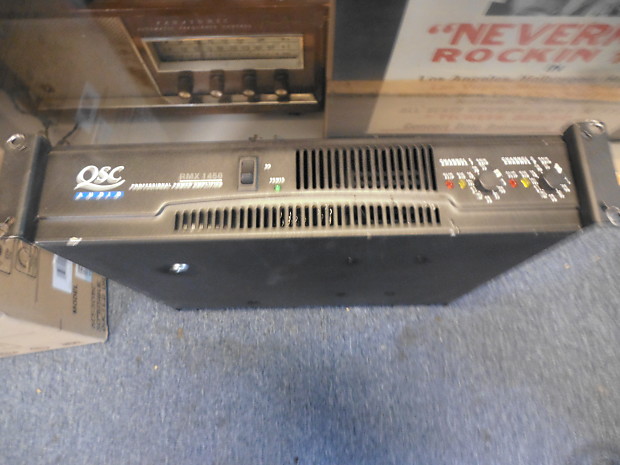 QSC RMX 1450 power amp | Reverb