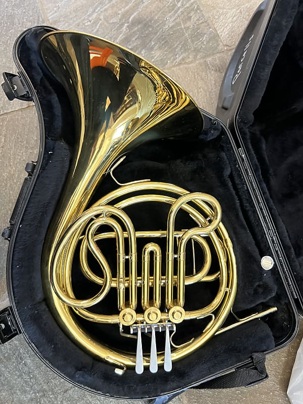 Conn 14D French Horn, with mouthpiece. Single | Reverb