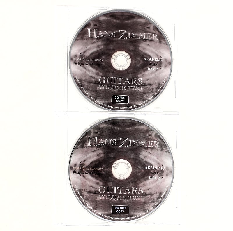 Spectrasonics Hans Zimmer Guitars Volume Two Akai & E-Mu | Reverb