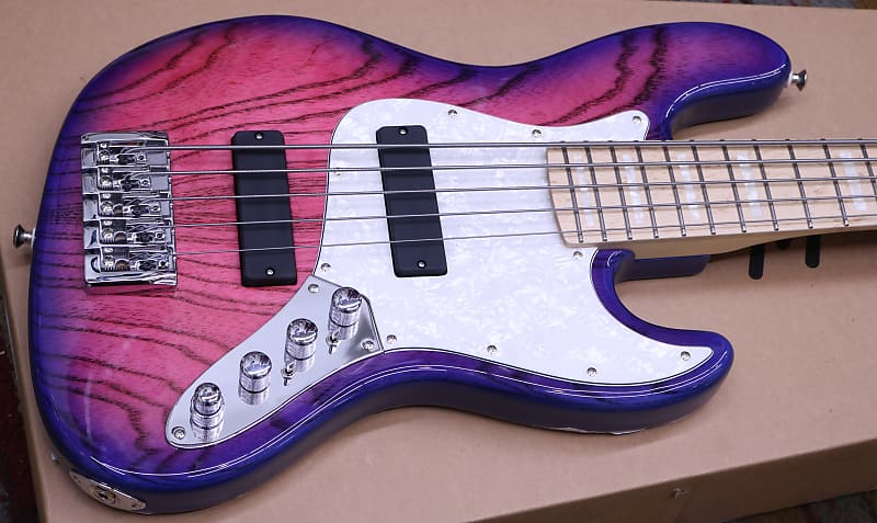 Bass Mods K534 One Series 2024 - Magenta Blue Burst | Reverb