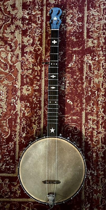 Buckbee Banjo C-1890 - Half Spun-Over metal rim Ready To Play | Reverb