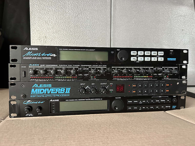 Alesis Rack Bundle Vintage - Four Units | Reverb